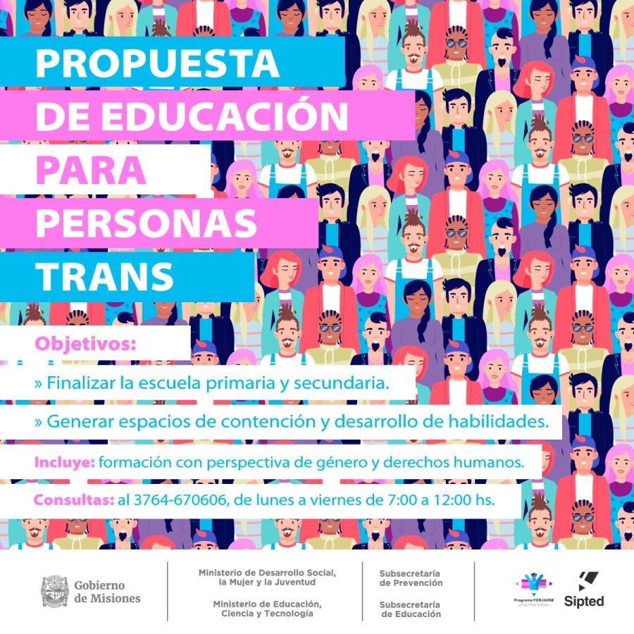 Misiones implementará un programa de formación educativa para personas ...