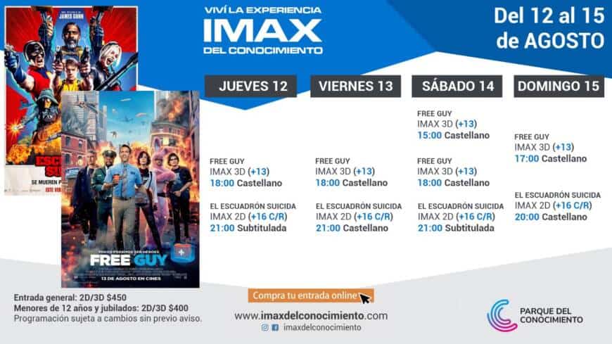 Free Guy se suma a “El escuadrón Suicida” como oferta en el Imax del ...